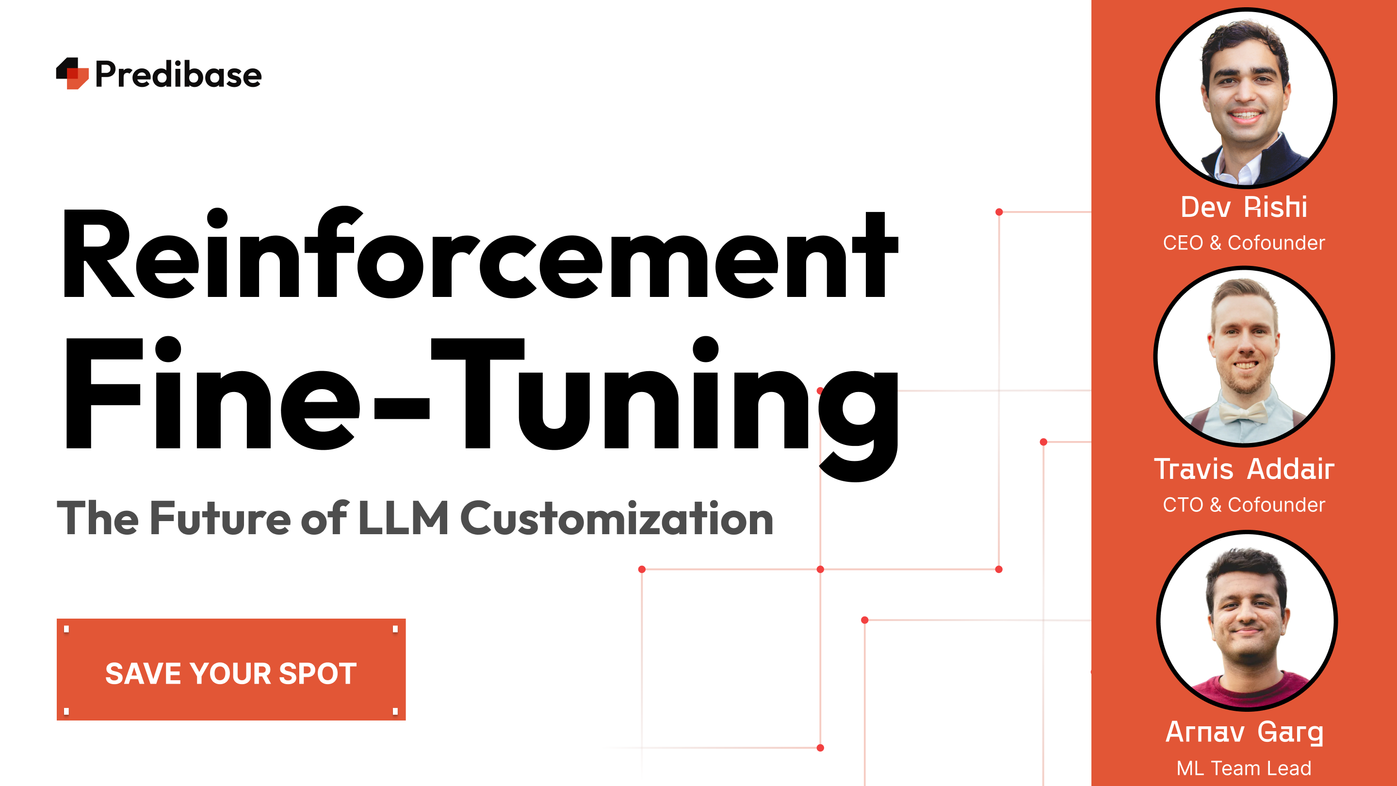 Webinar | The First End-to-End Reinforcement Fine-Tuning Platform